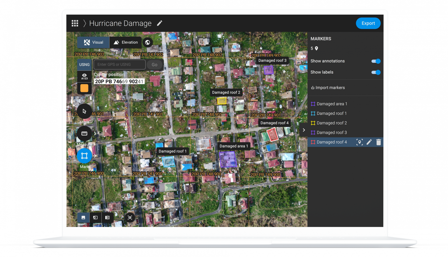 Pix4D React - GenPac Drones