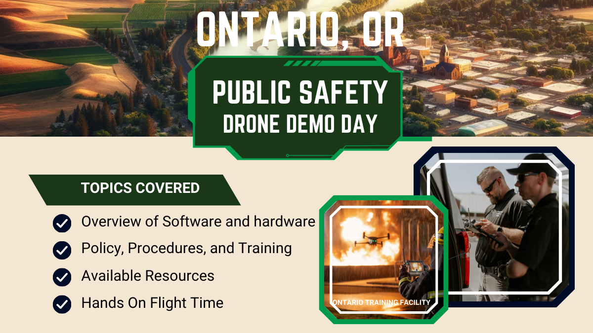 Ontario, Oregon Demo Day - GenPac Drones