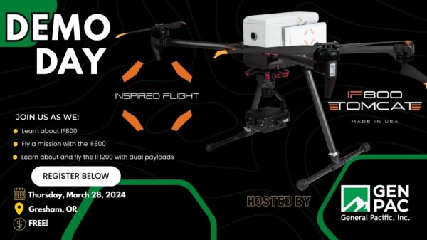 Inspired Flight IF800 Demo Day - GenPac Drones